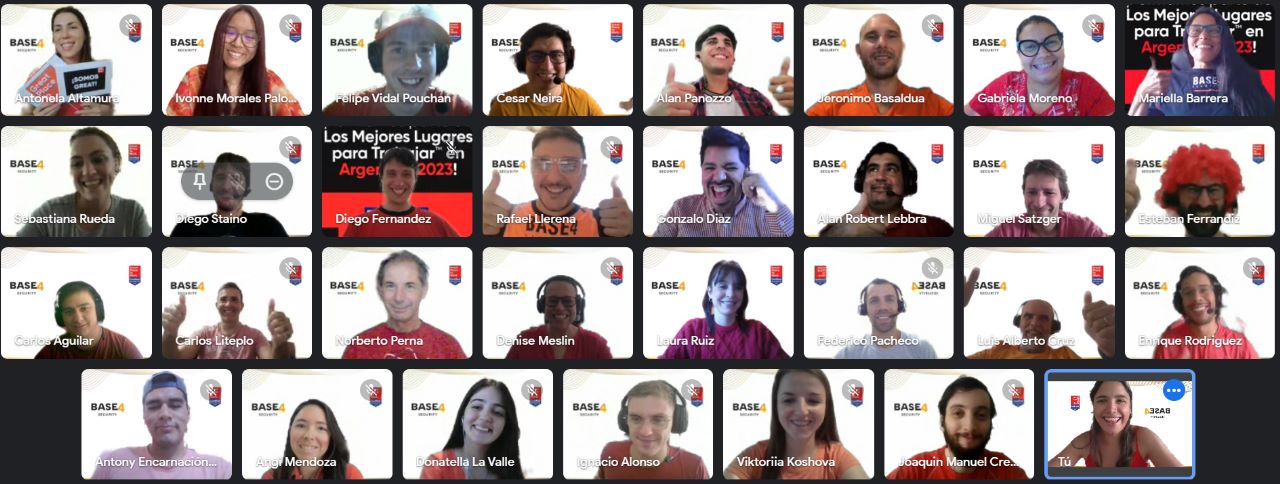 Trabajar en BASE4 Security | Great Place To Work Argentina